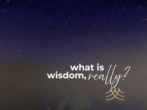 What Is Wisdom, Really?
